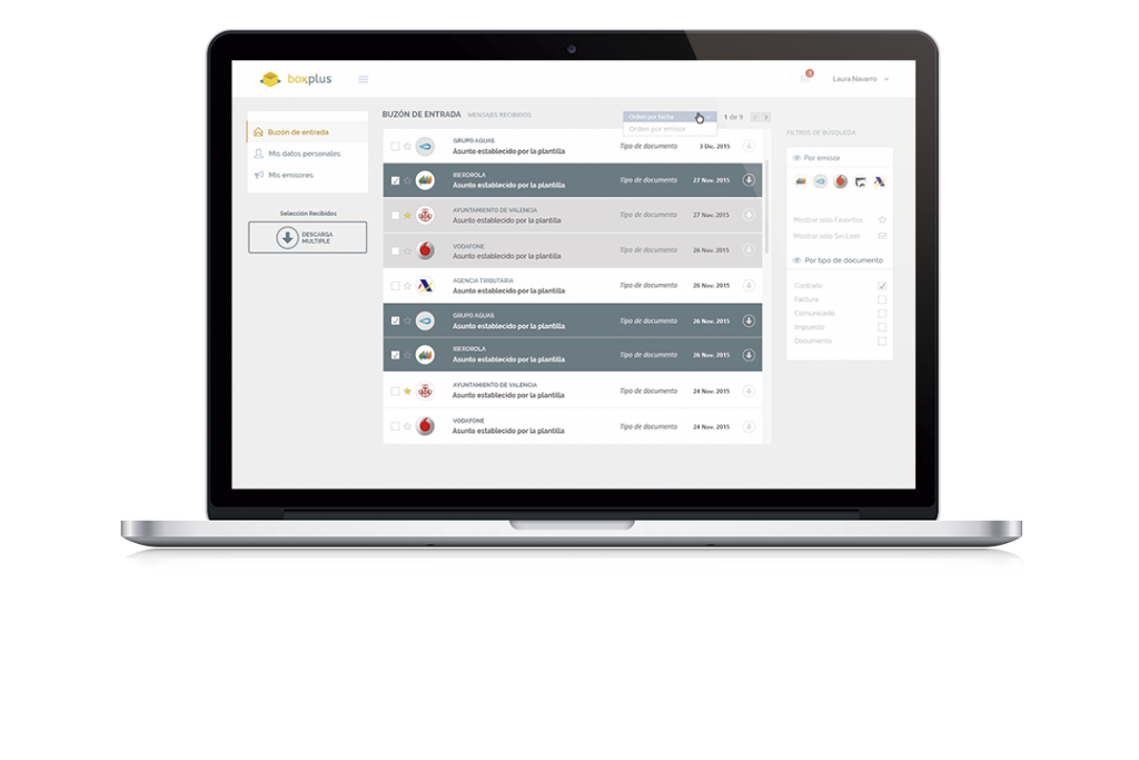 Buzón Digital Único – BOXPLUX